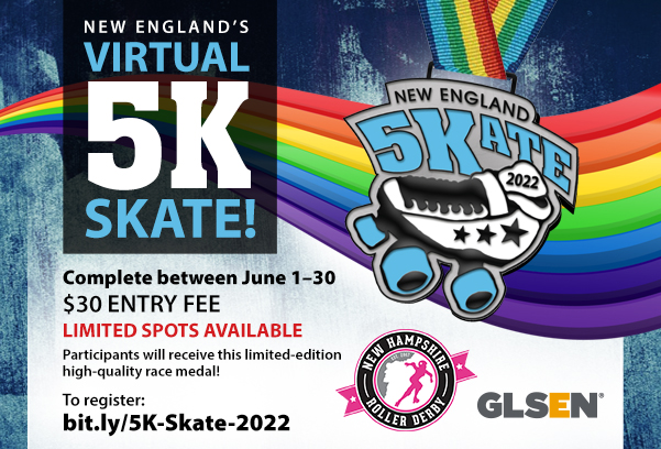 New England Virtual 5K Skate » NH Roller Derby